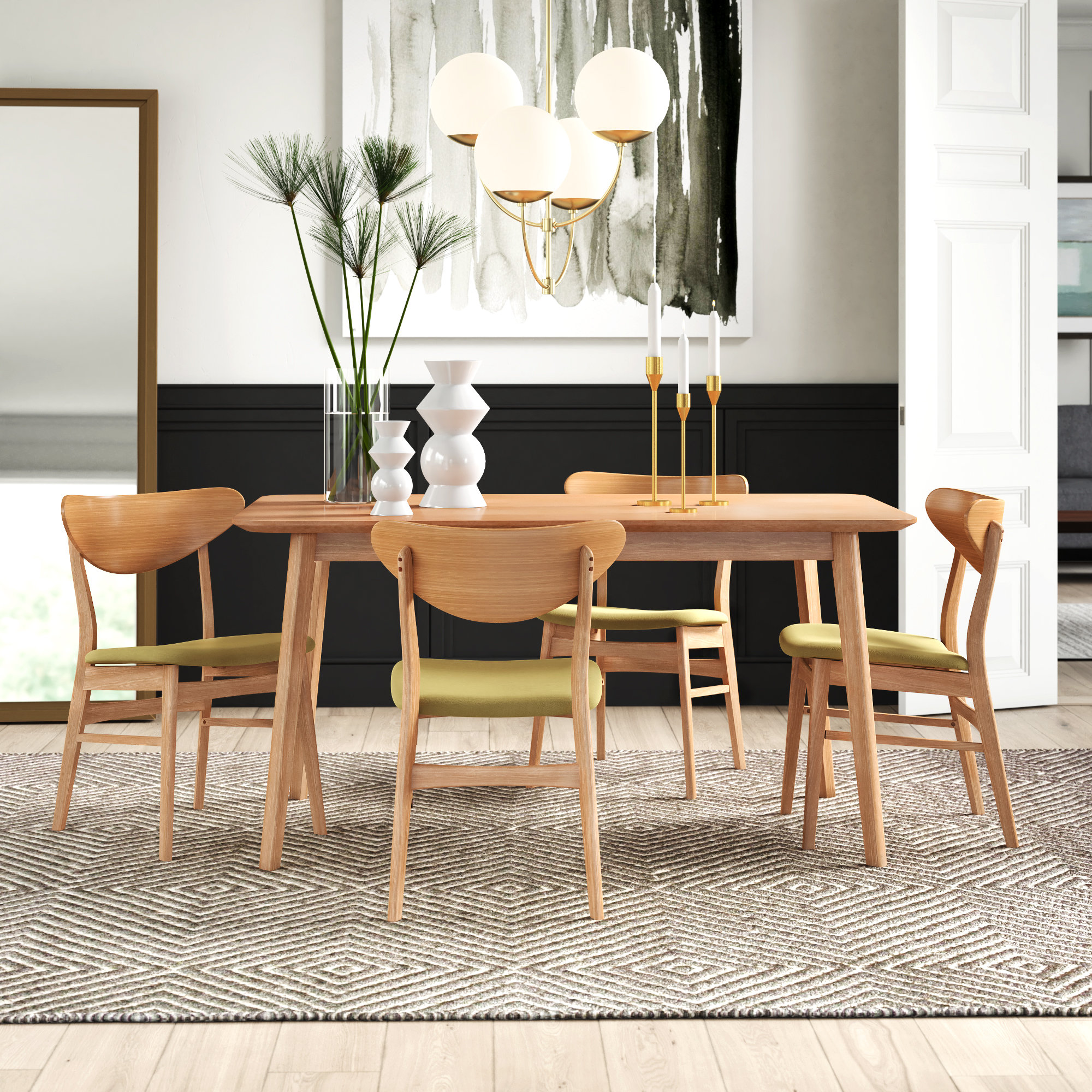 George Oliver Carrie Lillis 5 Piece Dining Set - Wayfair Canada