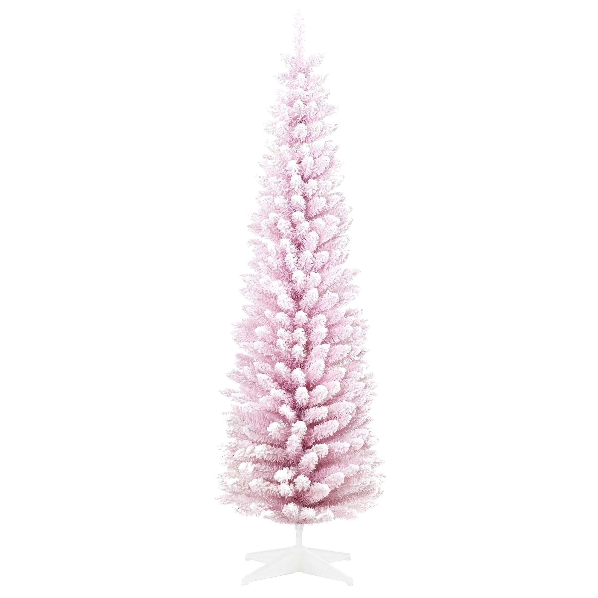 The Holiday Aisle® Regular (Full) Artificial Christmas Tree with Pink ...