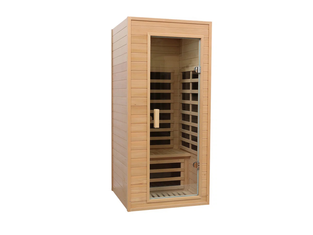 Creationstry 1 Single Person FAR Infrared Sauna with Remote Control ...
