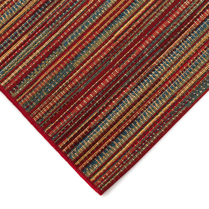Beachcrest Home Waller Striped Rug & Reviews | Wayfair