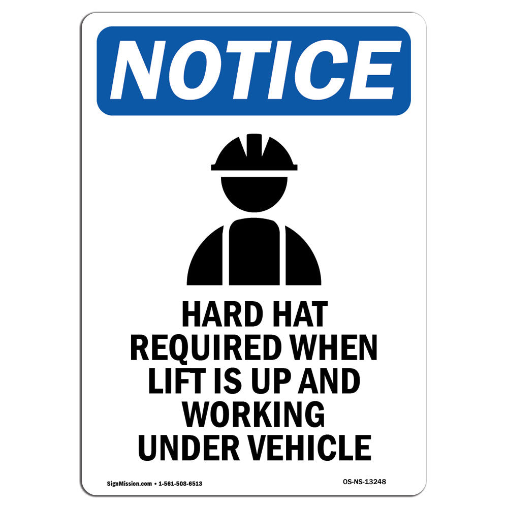 SignMission Hard Hat Required Sign | Wayfair