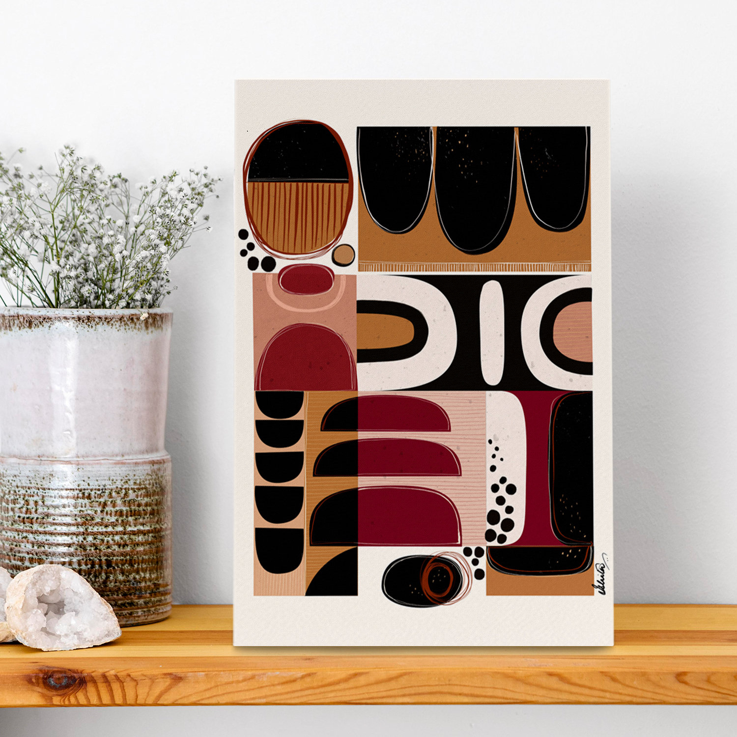 Trend Board Life Phylatic -Tribal Tapestry - Abstracts Contemporary Art ...