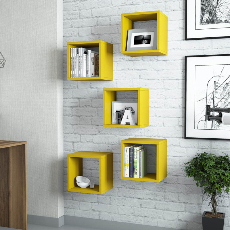 Corrigan Studio® Mira Box Wall Shelves & Reviews | Wayfair