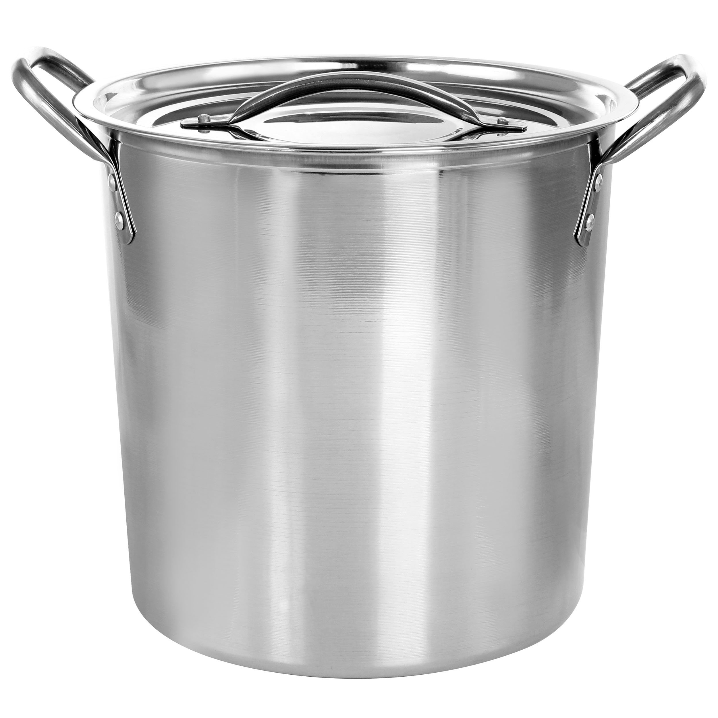 Gibson 8 Quart Stainless Steel Stock Pot with Lid - Wayfair Canada