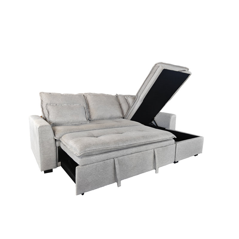 Latitude Run Universal Corner Storage Sofa Bed | Wayfair.co.uk