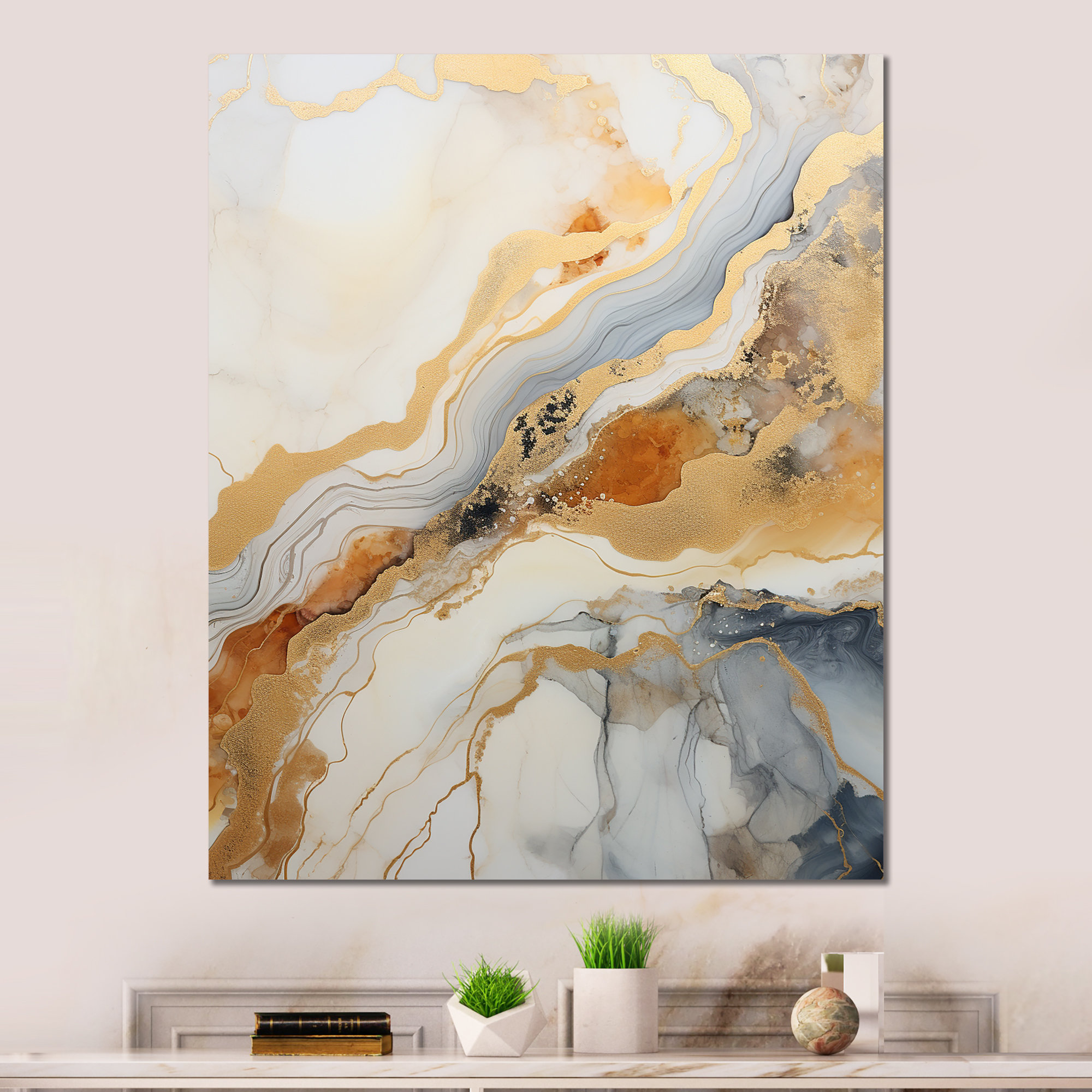 Wrought Studio™ - Abstract Metal Wall Prints | Wayfair