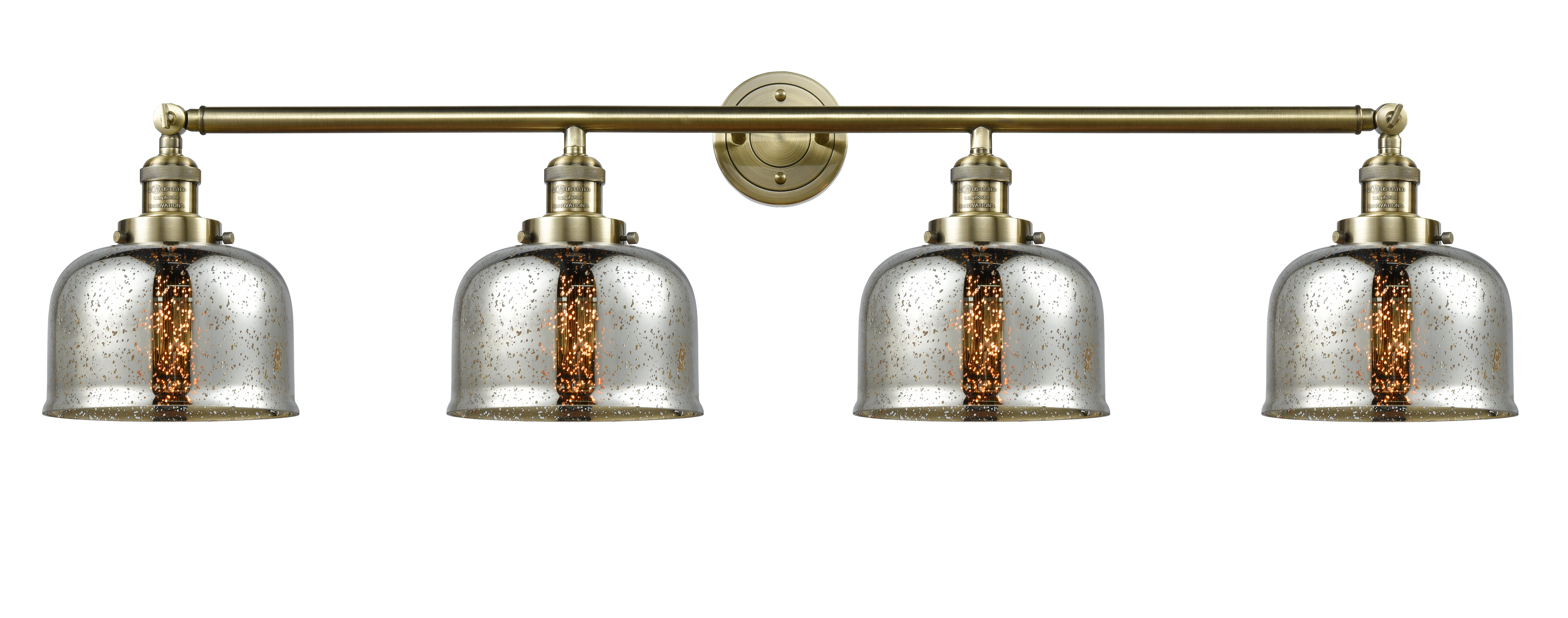 Longshore Tides Alinea 4 - Light Antique Brass Vanity Light | Wayfair