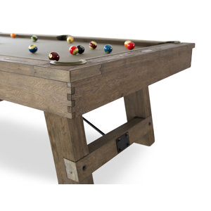 Plank & Hide Isaac Slate Pool Table with Professional Installation ...