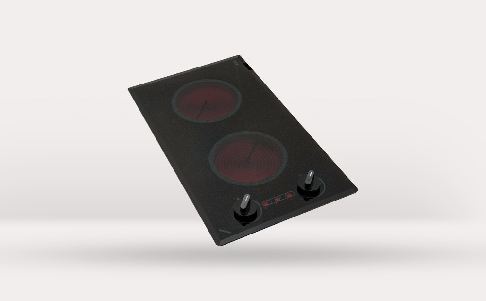 Kenyon Mediterranean Kenyon 21" Electric Cooktop with 2 Burners | Wayfair