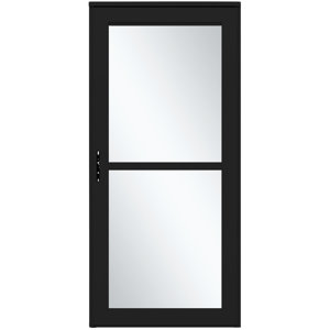 LARSON Platinum Secure Glass Storm Door (handle sold separately) | Wayfair