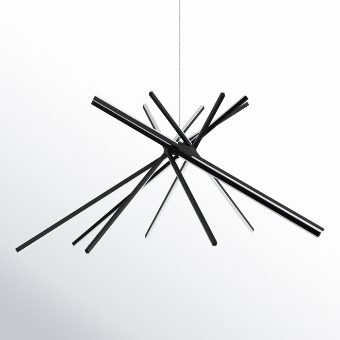 Eola 8 Light Metal LED Sputnik Chandelier | AllModern