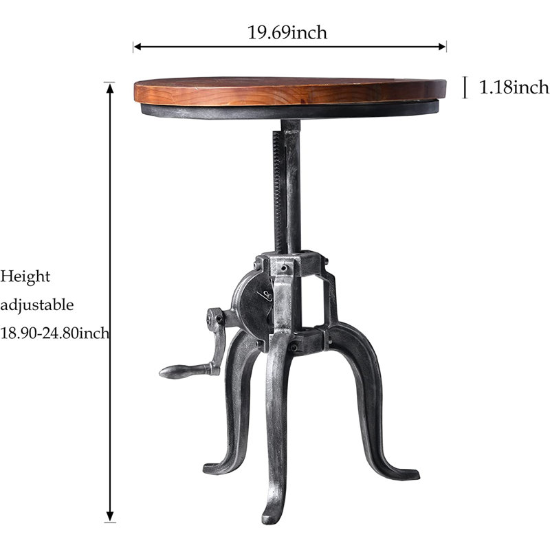 Williston Forge Cecy Pine Solid Wood Pedestal Dining Table | Wayfair