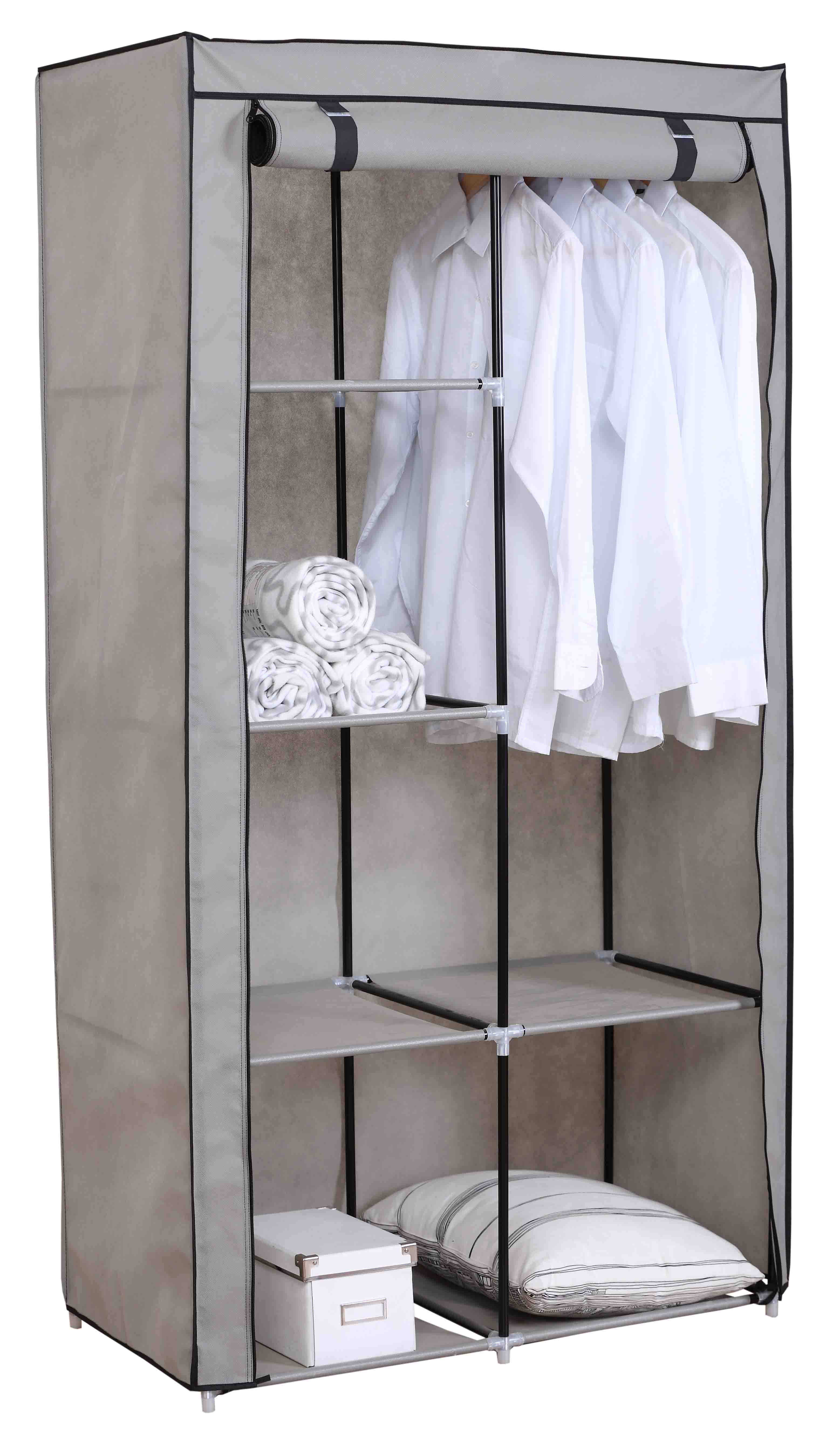 Sunbeam 43" W Storage Wardrobe & Reviews | Wayfair