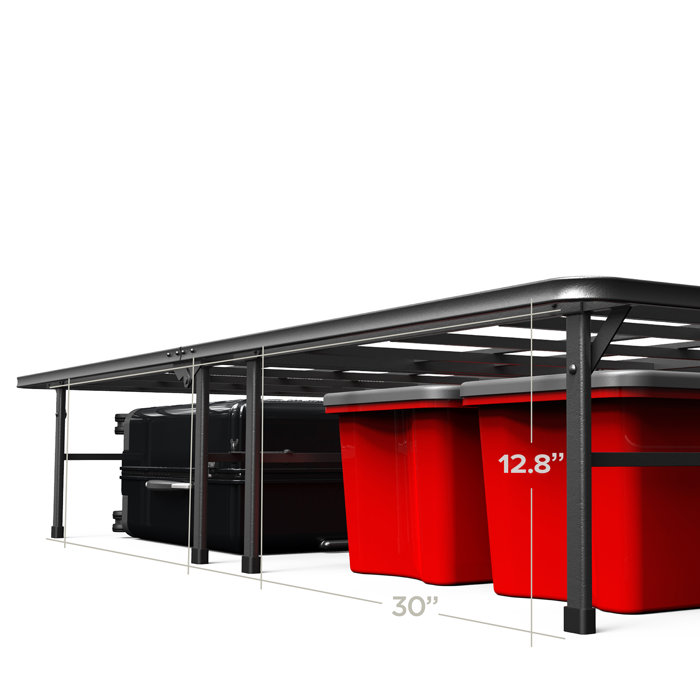 Alwyn Home Wire-Grid Bed Frame & Reviews | Wayfair