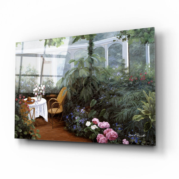 Winston Porter " Garden And Tea Room " by Diane Romanello - Wayfair Canada