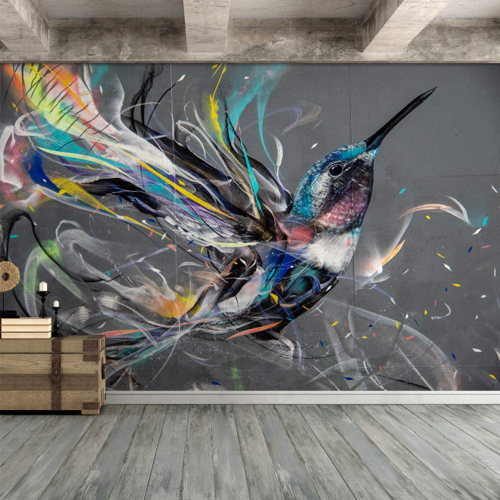 IDEA4WALL Vibrant Graffi Street Paint Colorful Graffiti Paintable Wall ...