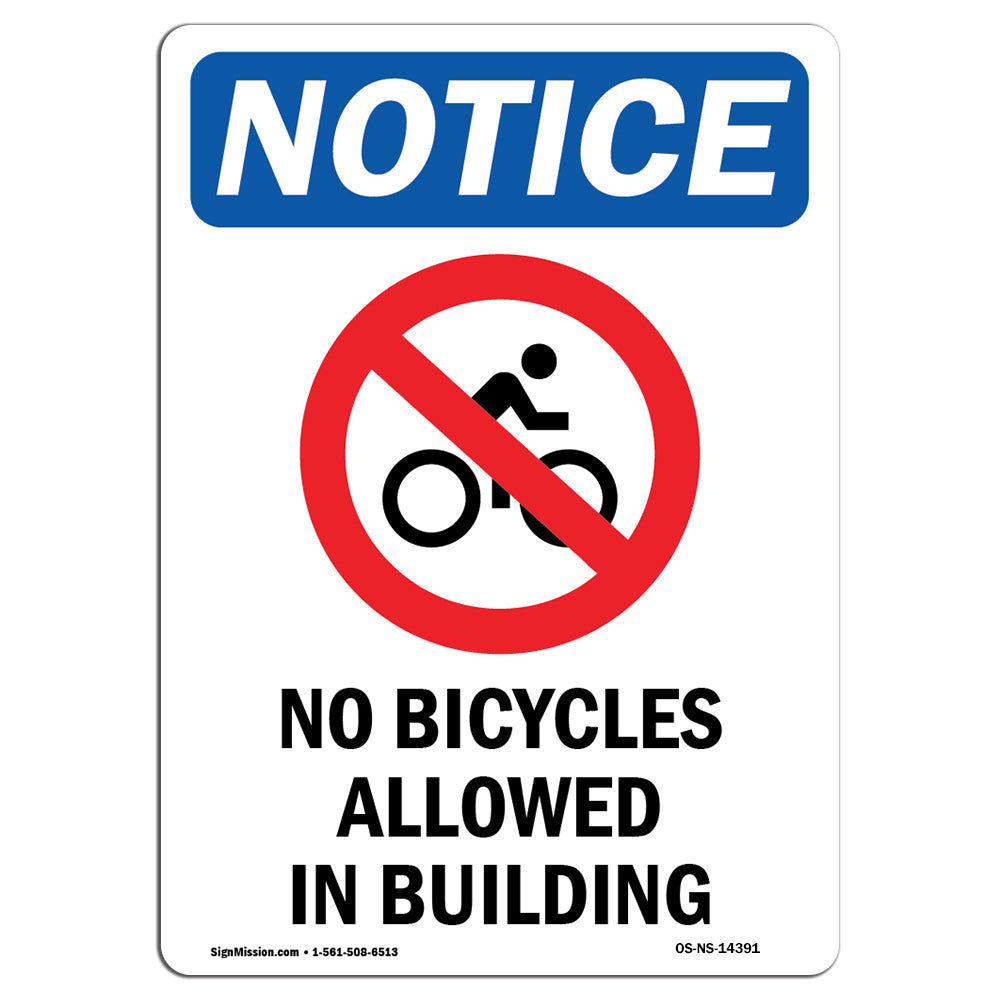 SignMission No Bicycles Allowed Sign with Symbol | Wayfair