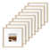 Haus and Hues Wood Picture Frame - Set of 9 | Wayfair