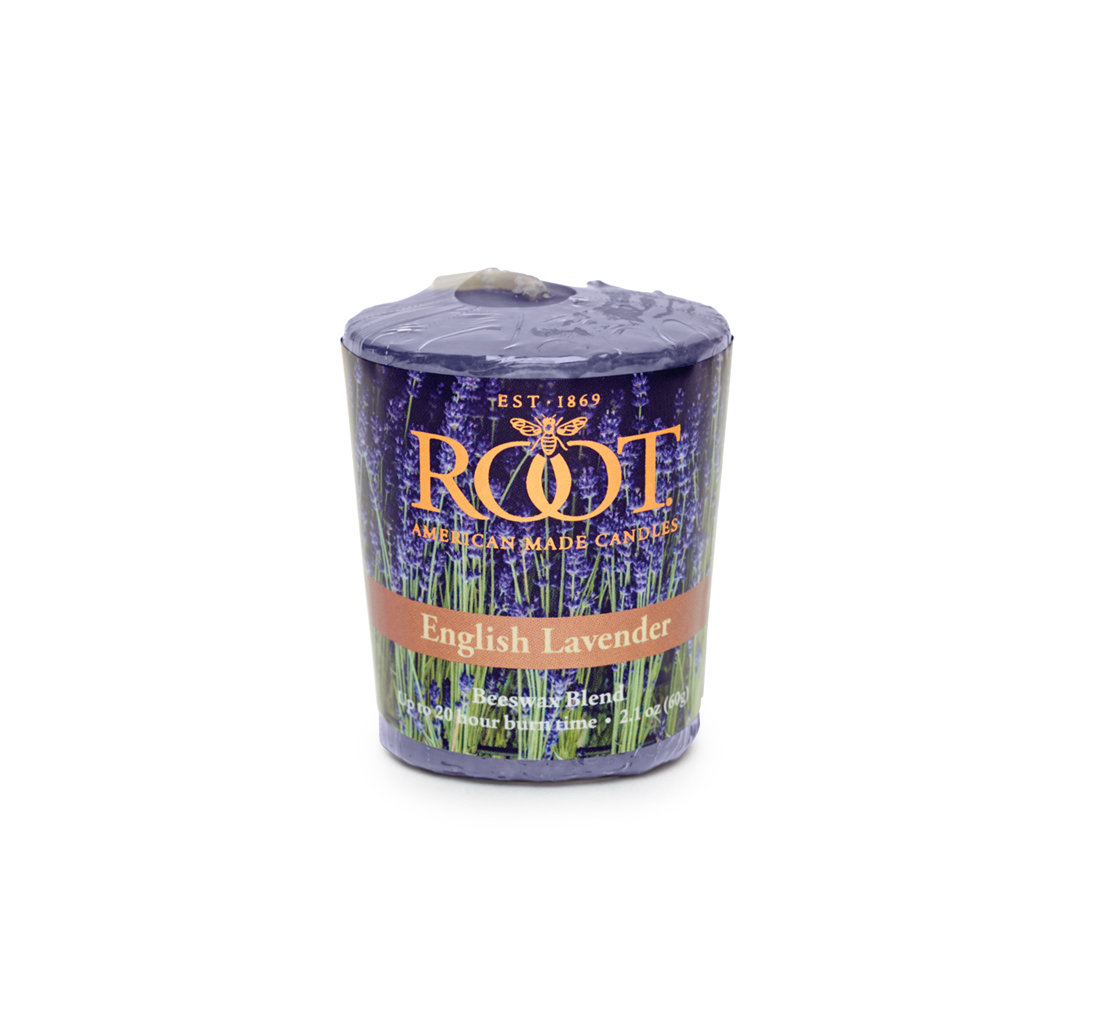 Root Candles Root English Lavender Scented Votive Candle | Wayfair