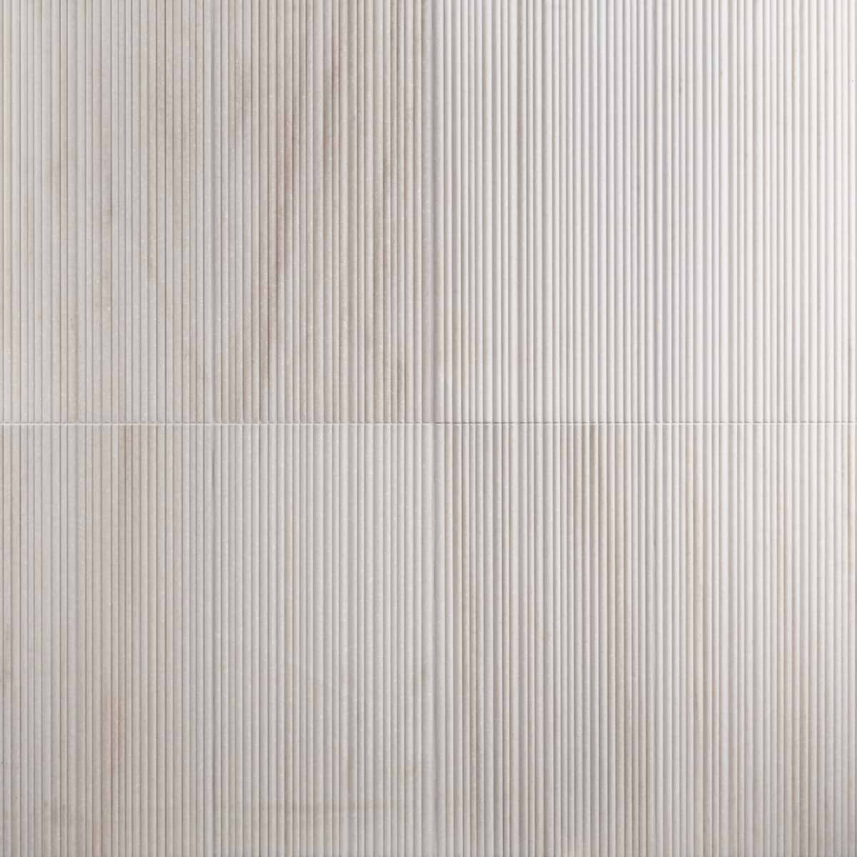 TileBar Waves Golden Valley 12X24 Fluted 3D Honed Marble Tile | Perigold