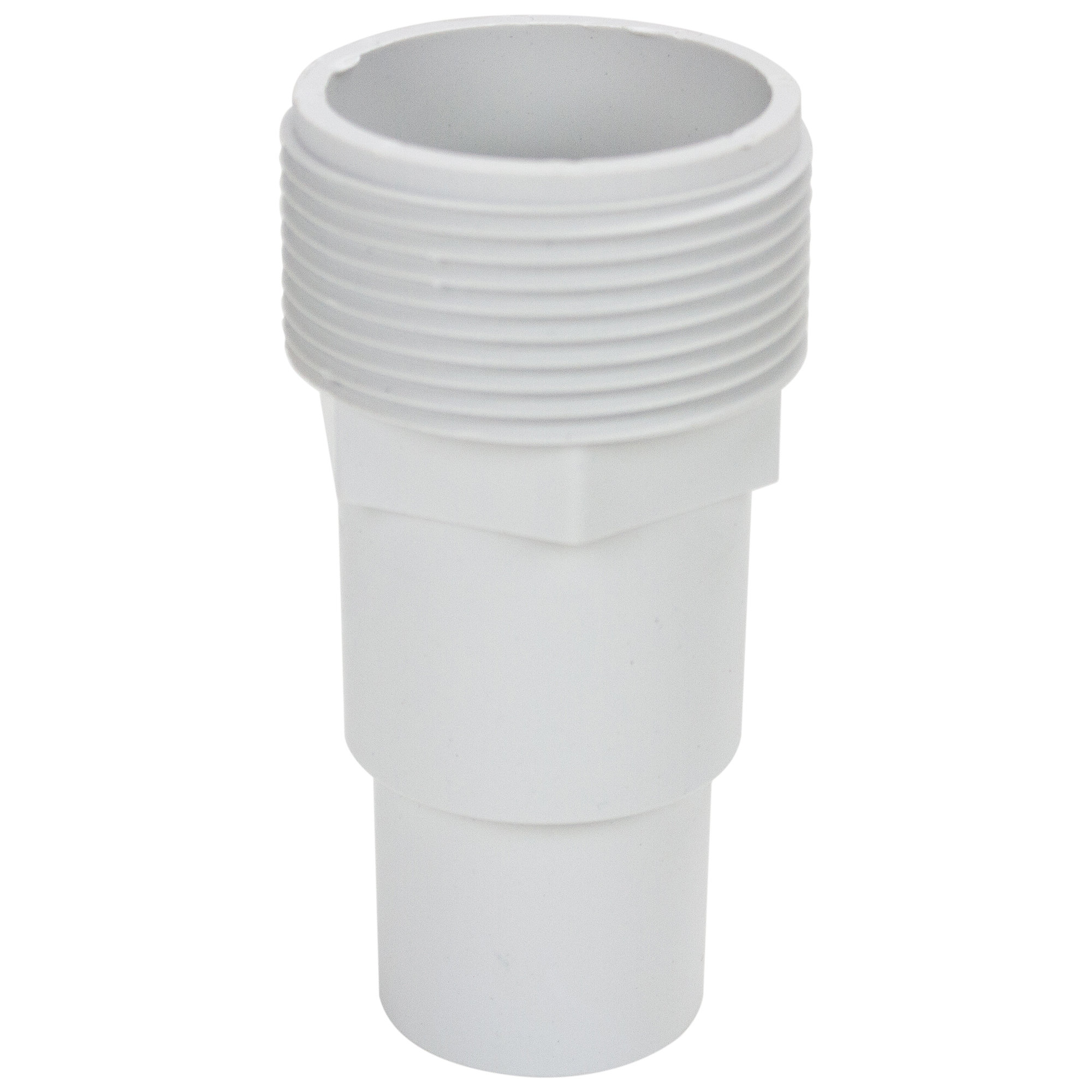 Northlight Seasonal 4" White Swimming Pool Or Spa Threaded Hose Adapter ...