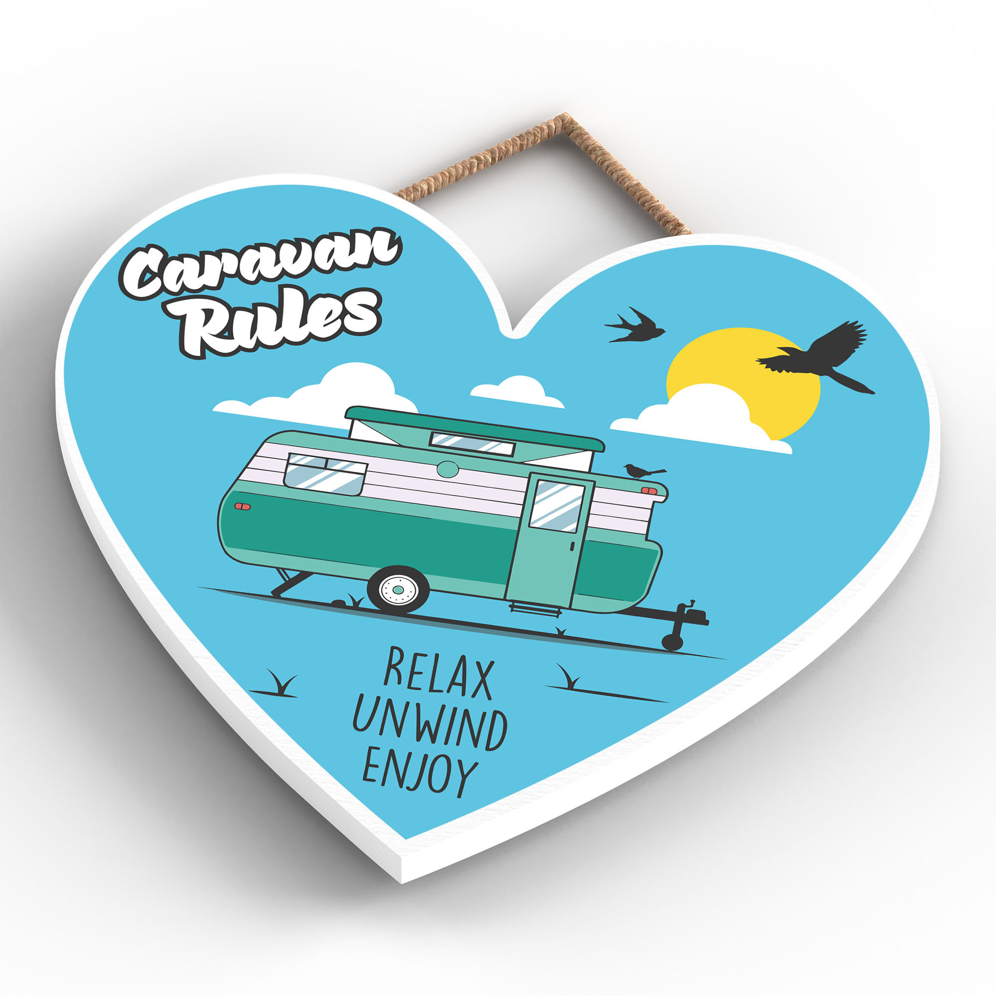 Happy Larry Green/Blue-CARAVAN RULES GREEN | Wayfair.co.uk