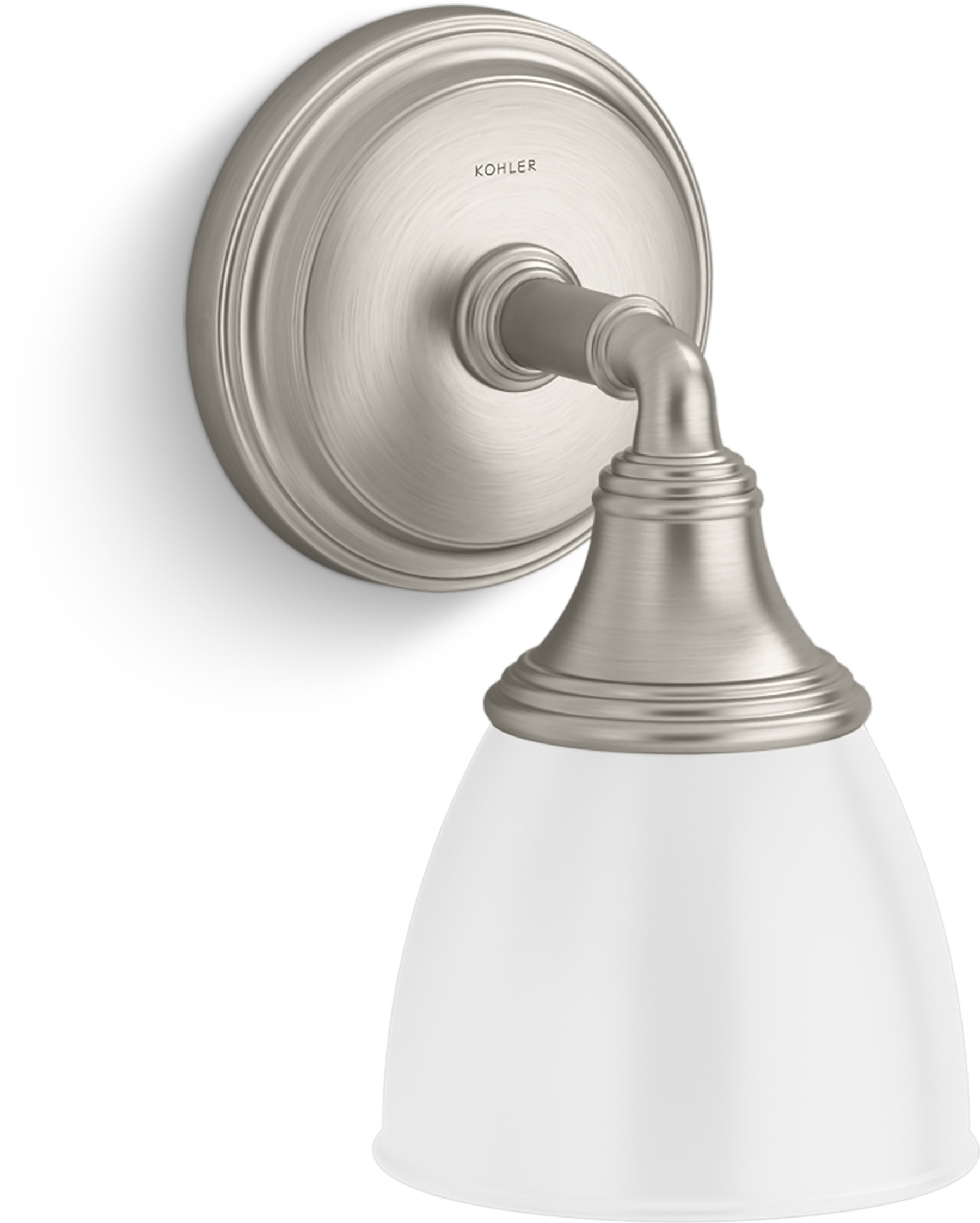 Kohler Devonshire 1 Light Indoor Bathroom Wall Sconce, Position Facing ...
