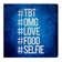 East Urban Home Hashtag Overload - Wrapped Canvas Art Prints | Wayfair ...