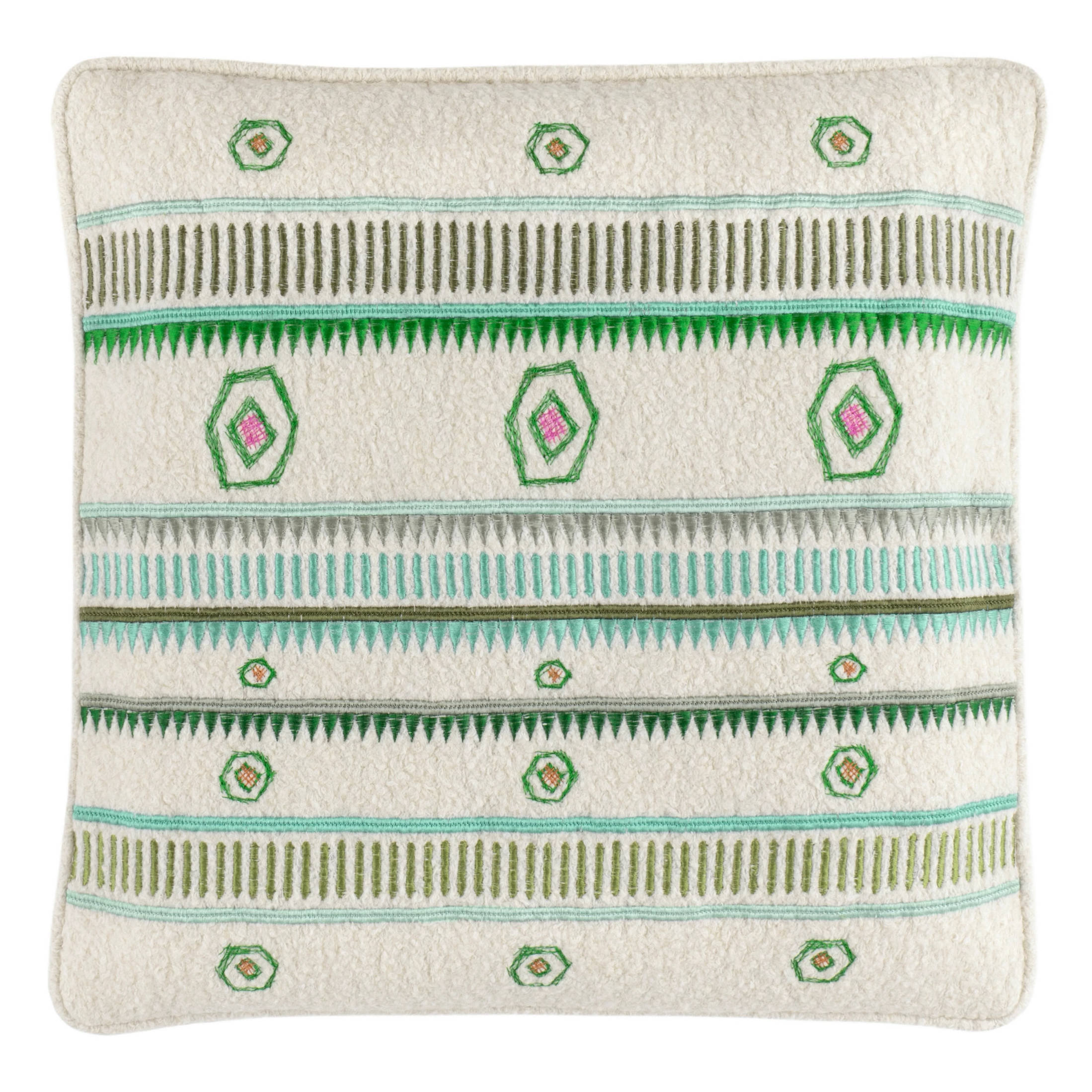Pine Cone Hill Spring Bush Embroidered Decorative Pillow | Wayfair