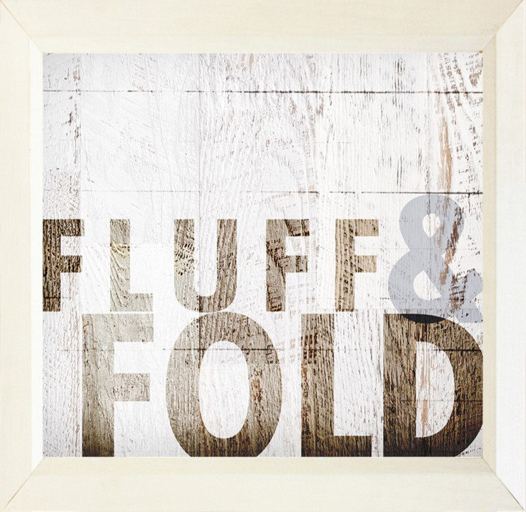 Buy Art For Less Fluff and Fold by Dallas Drotz - Picture Frame Textual ...