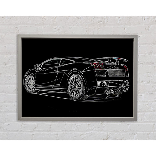 Rosalind Wheeler Lamborghini Heck - Einzelner Bilderrahmen Kunstdrucke ...