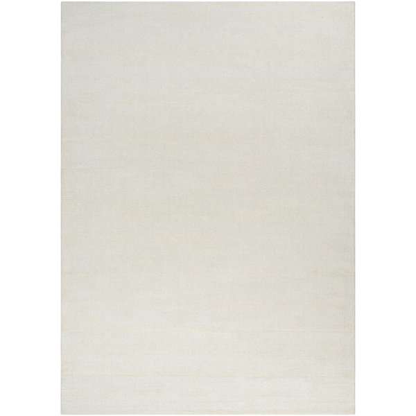AllModern Crowe Wool Light Beige Area Rug & Reviews | Wayfair