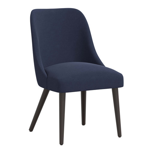 Modern Blue Upholstered Dining Chairs | AllModern