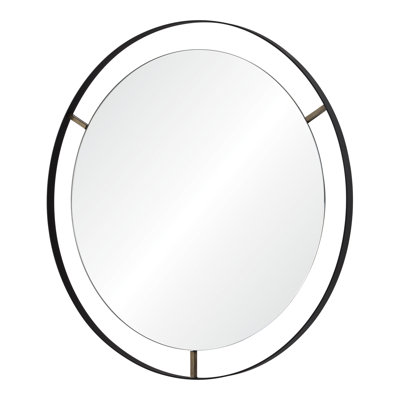 Brayden Studio® Radley Round Metal Wall Mirror & Reviews - Wayfair Canada
