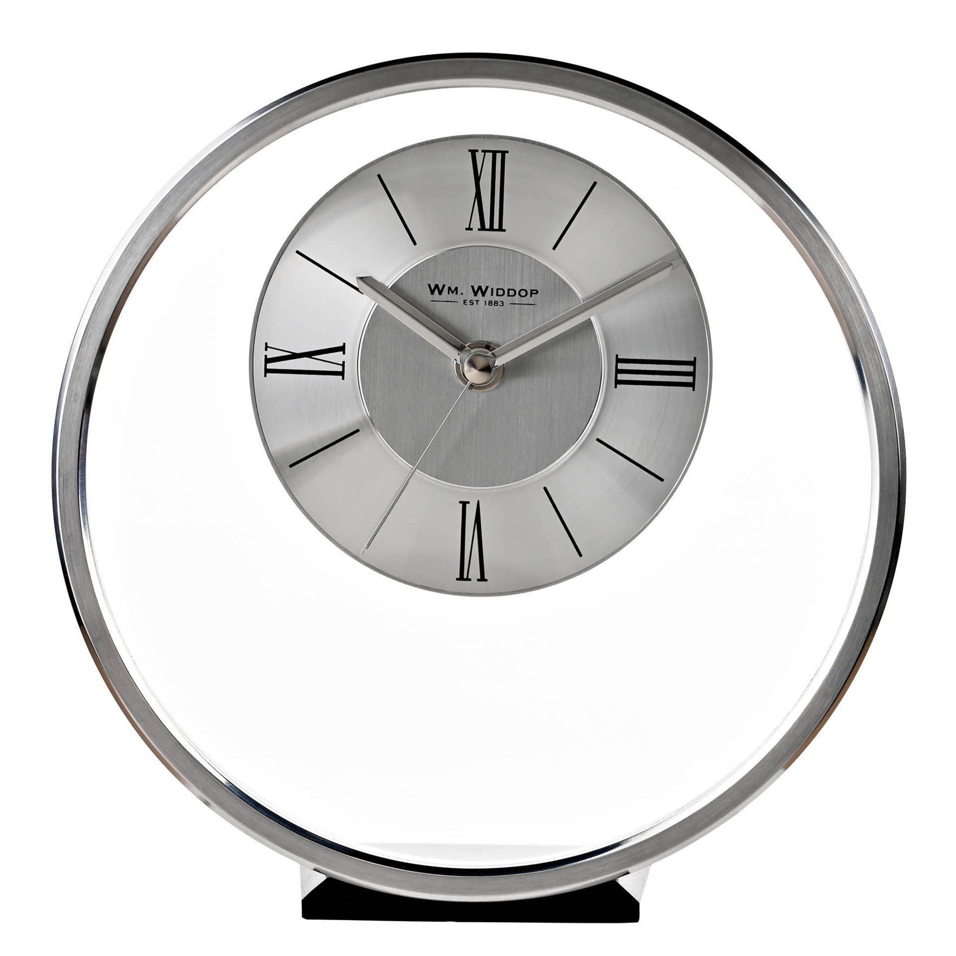 Astoria Grand Ovid Metal Mantel Clock | Wayfair.co.uk