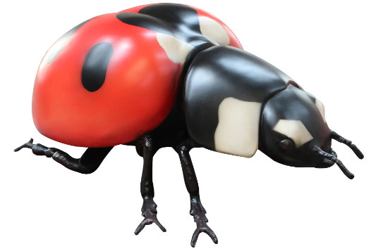 Wildon Home® Sulinda Lady Bug Insect Over Sized Statue | Wayfair