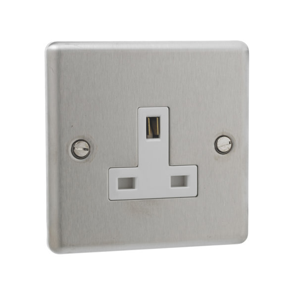 Symple Stuff Single Gang Wall Mounted Socket | Wayfair.co.uk