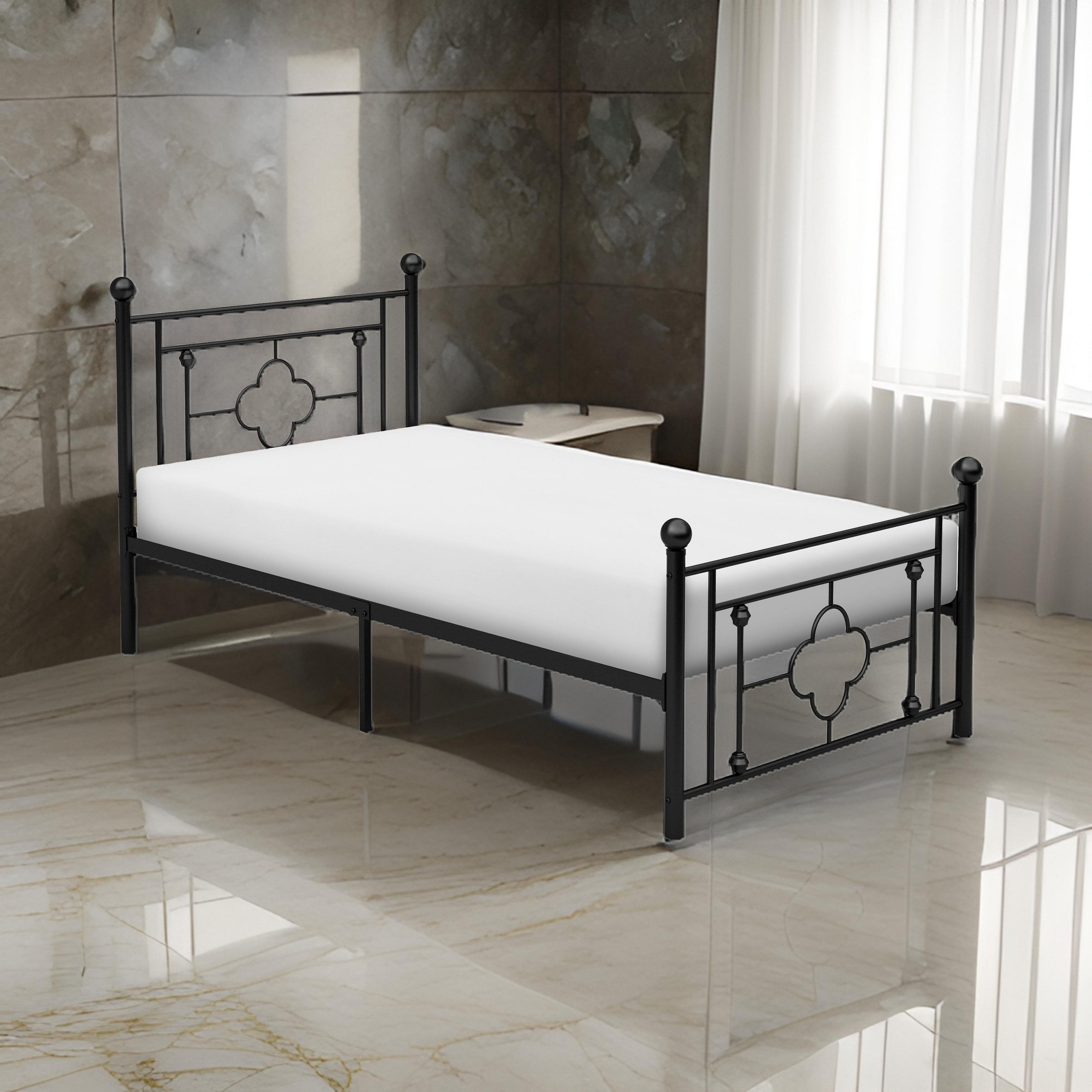 Charlton Home Delonna Metal Open-Frame Bed - Wayfair Canada