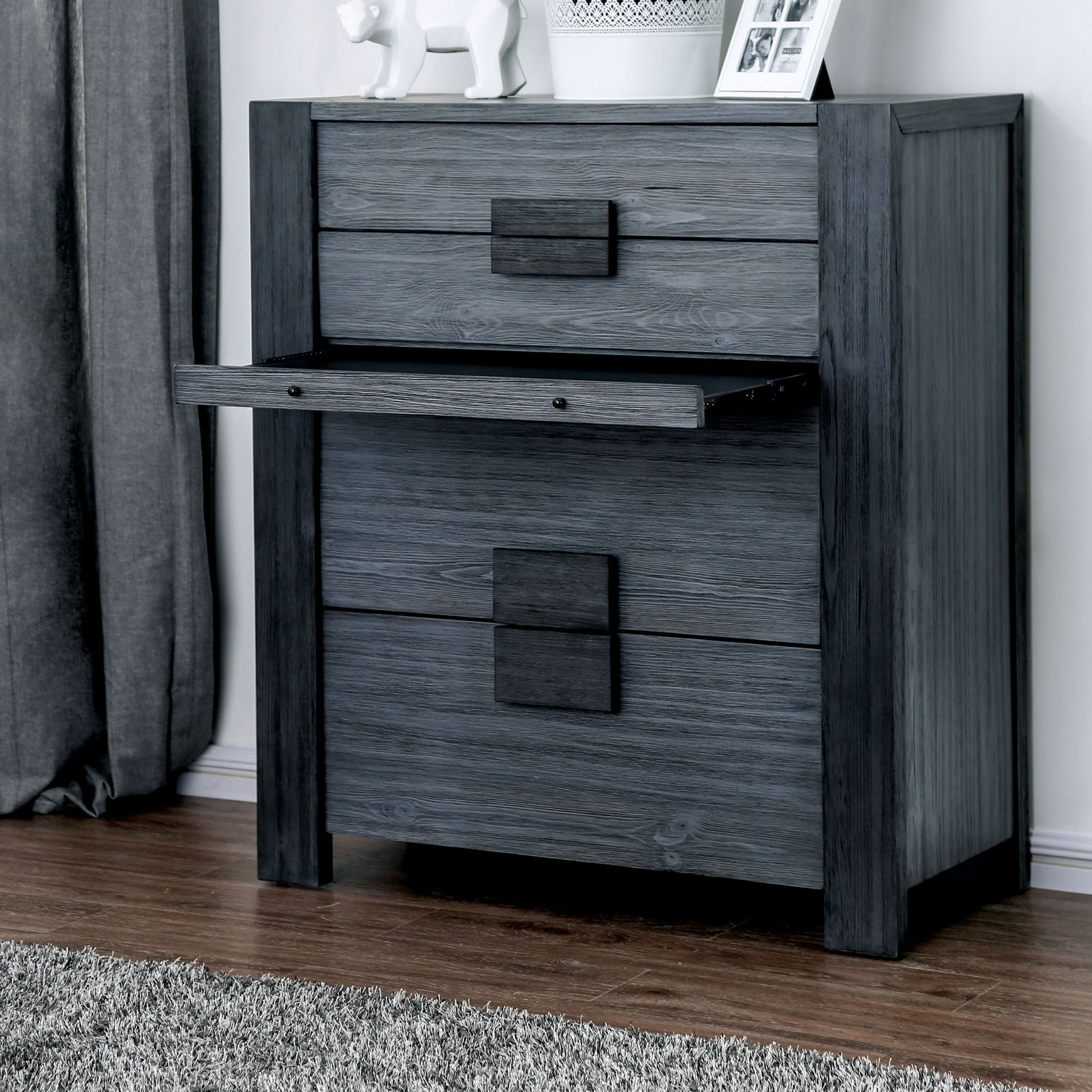 Latitude Run® Cecelie 4 Drawer Chest | Wayfair