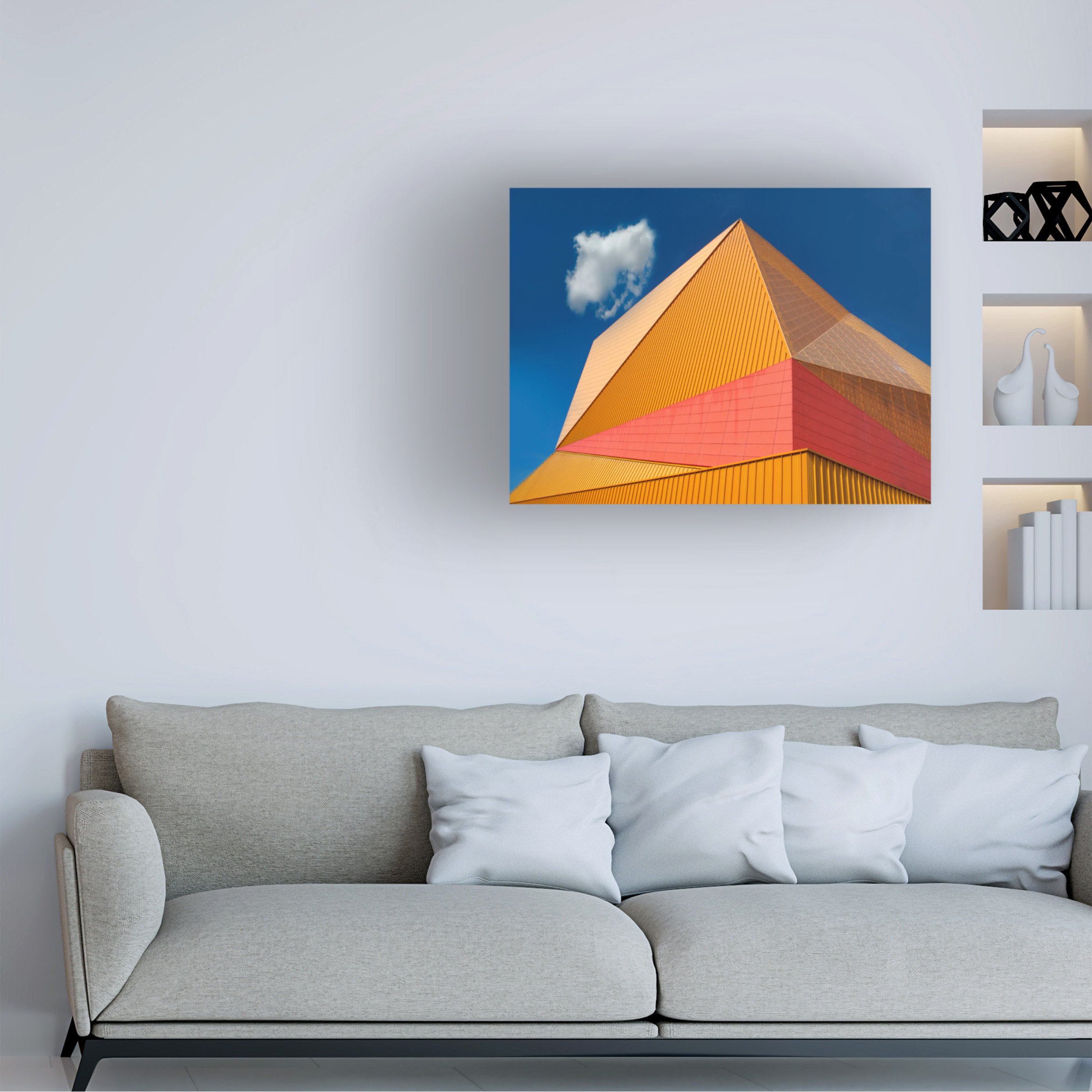 Ebern Designs Bolog Alida Van Zaane The Cloud Canvas Art | Wayfair