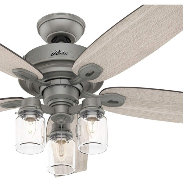 Aspen Creative Corporation 5.125'' H Glass Bell Ceiling Fan Fitter ...