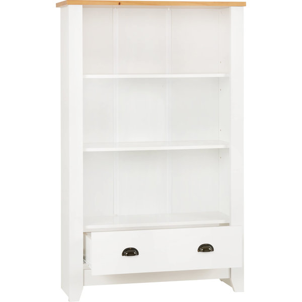 ClassicLiving Dubach 130cm H x 80cm W Solid Wood Standard Bookcase ...