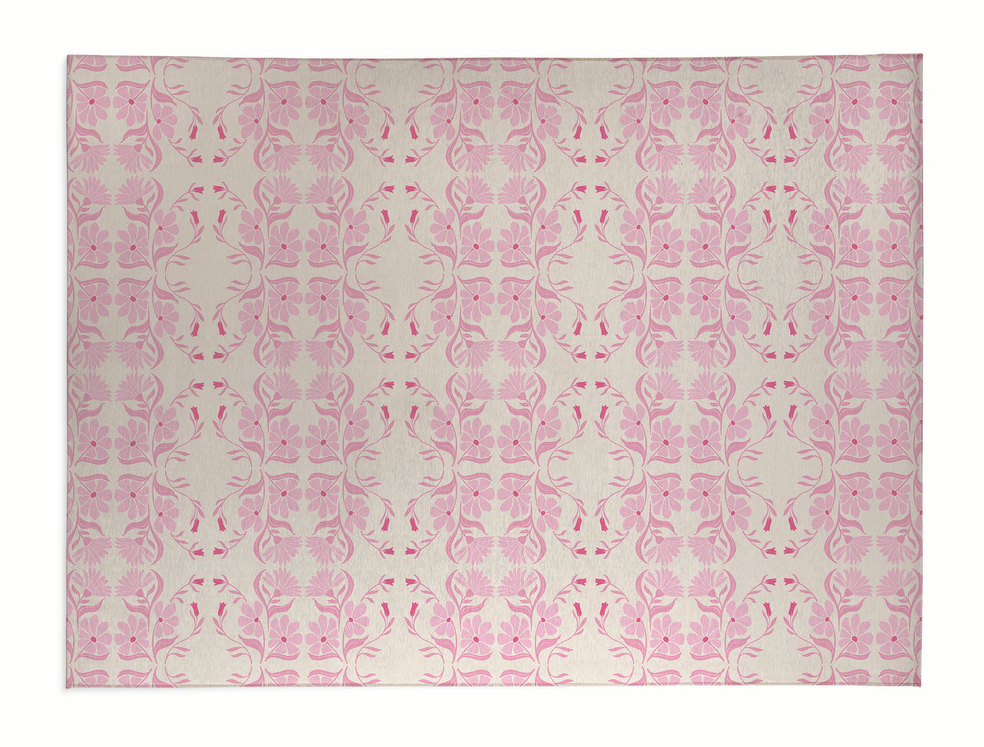 Bungalow Rose Groovy Flowers Area Rug | Wayfair