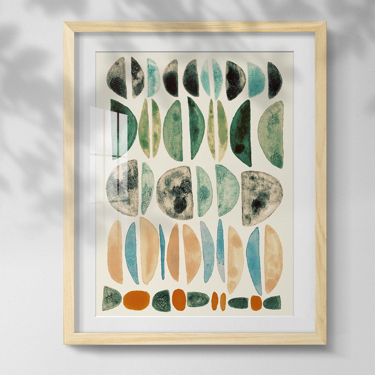 Wrought Studio™ Semi Stack I Framed Print | Wayfair