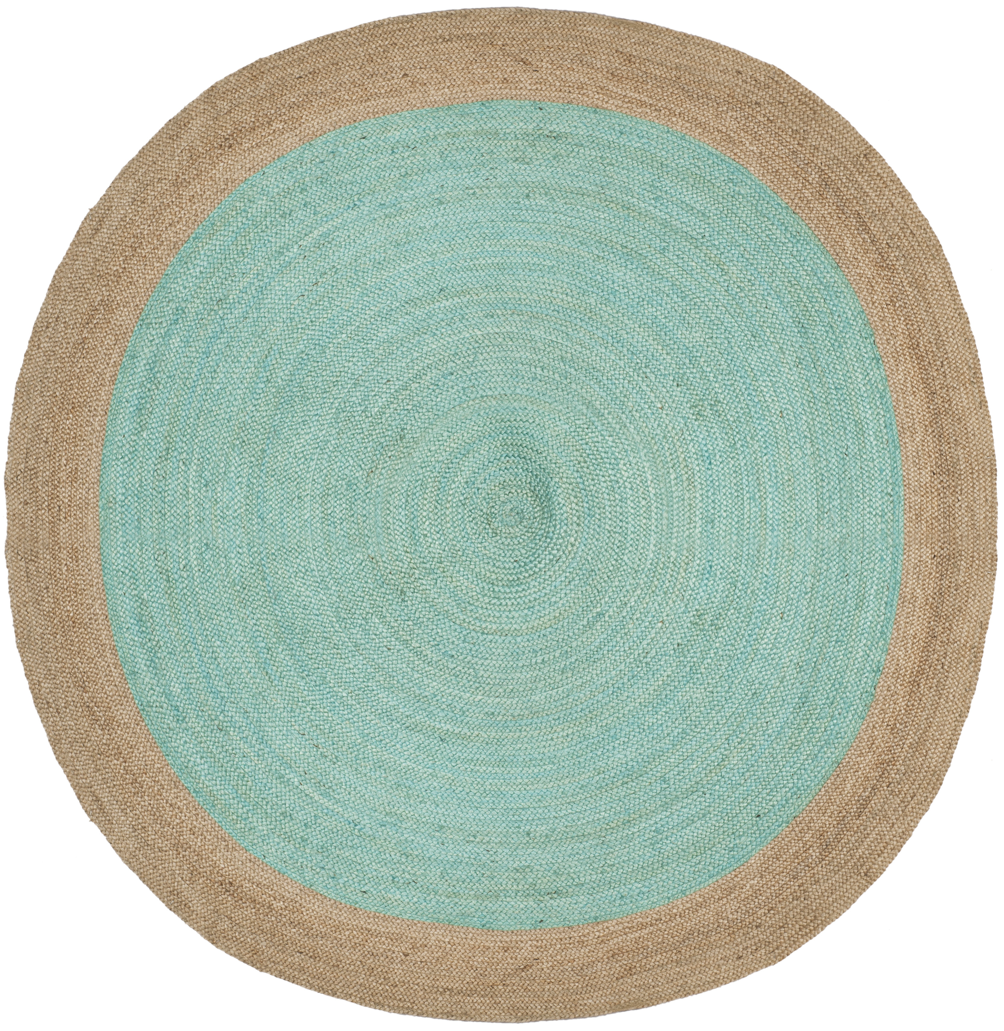 Highland Dunes Vicksburg Natural Fiber Hand Woven Jute Chevron Rug ...