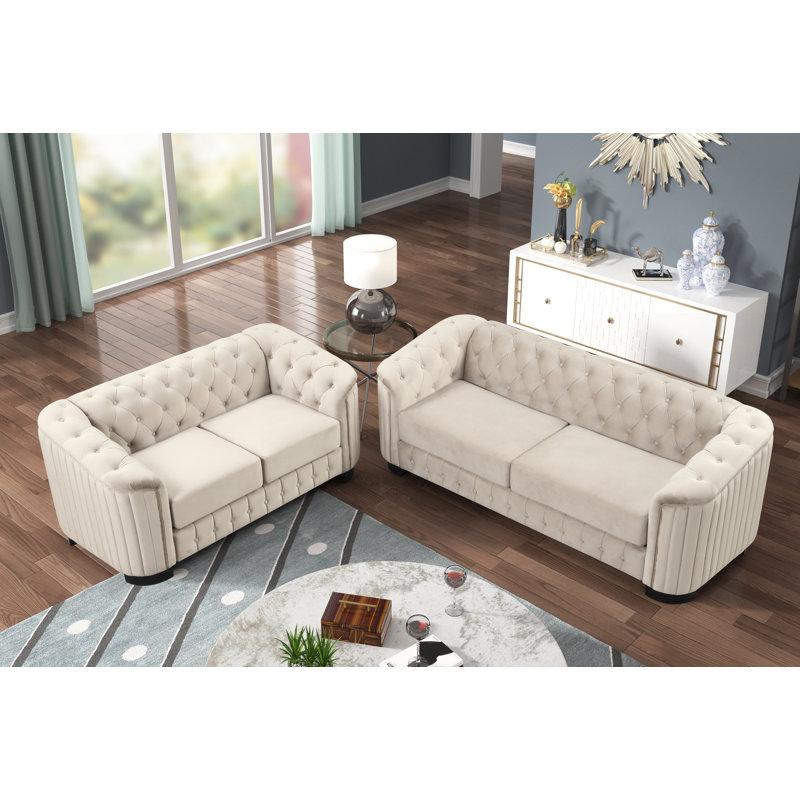 House of Hampton® Jeidy 3 - Piece Living Room Set | Wayfair
