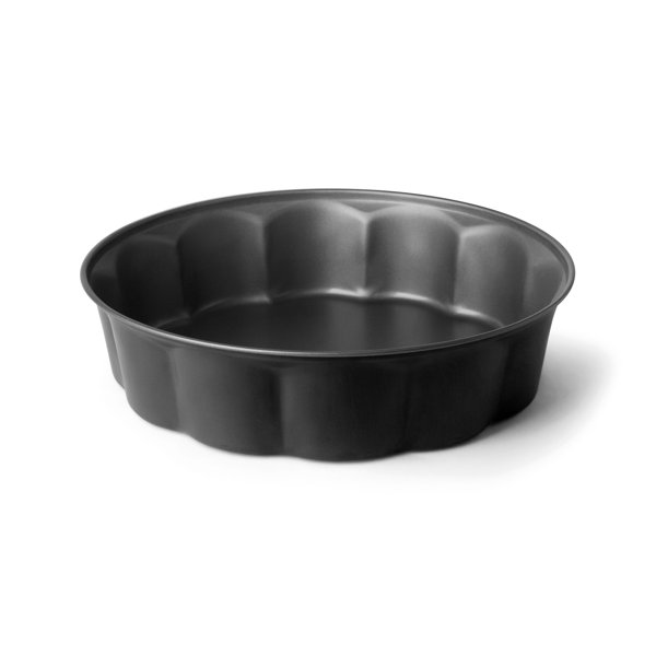 Excelsa Classic Baked 27cm Carbon Steel Non-Stick Round Cake Tin ...