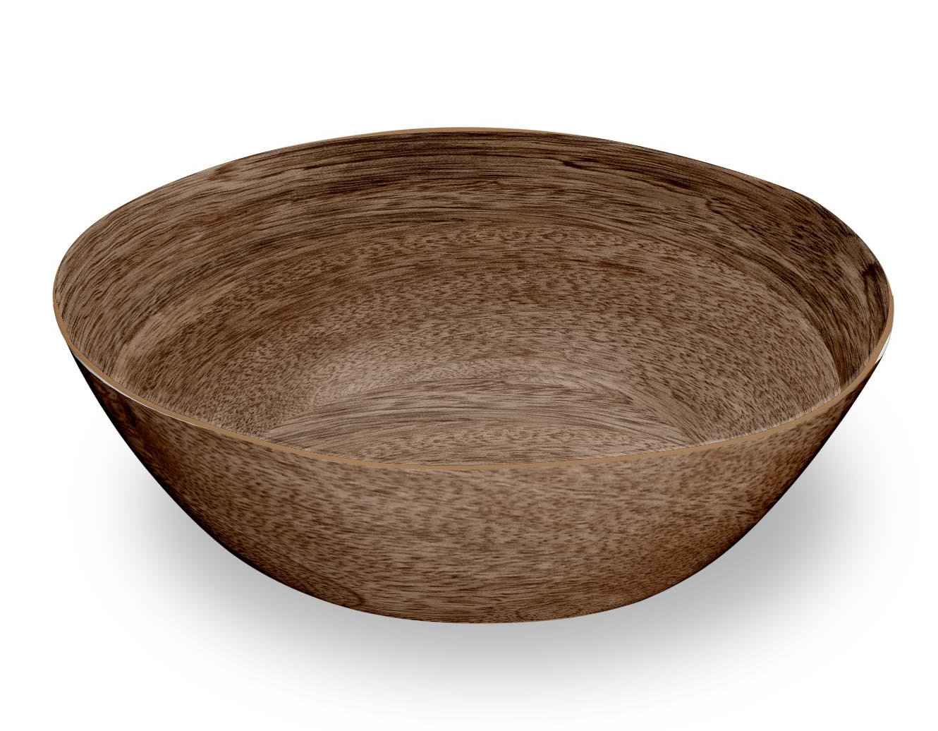 Alpen Home 12 inch Wood Effect Erithon Serving Bowl - Party Serveware ...