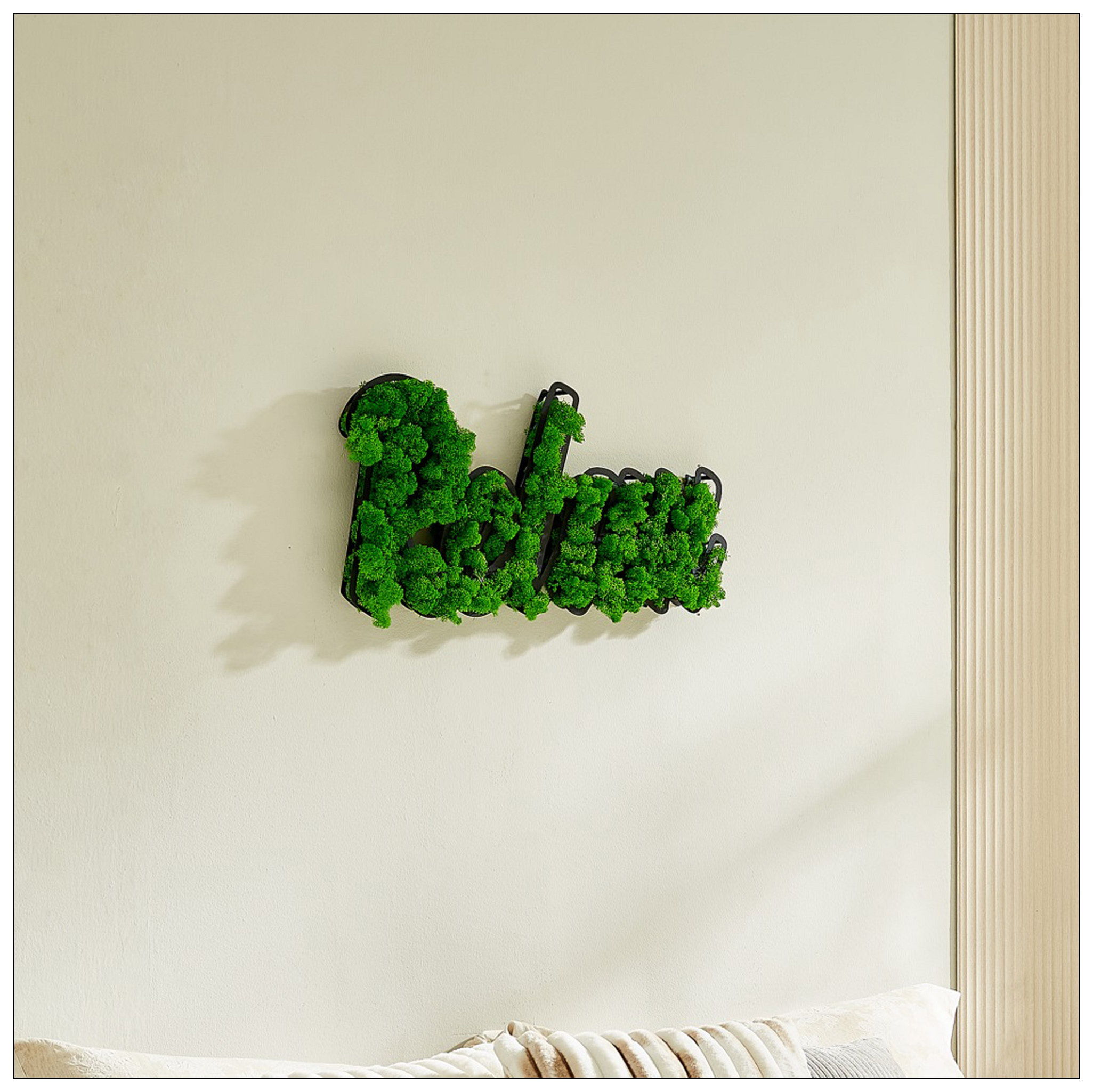 Hokku Designs RELAX Letter Art Moss Wall Decor | Wayfair