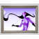 Bright Star Abstract Purple Alien - Single Picture Frame Art Prints ...